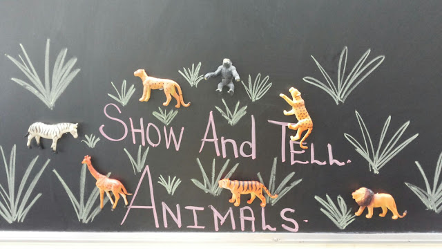 Our Pre-primary blog: Show & Tell -ANIMALS