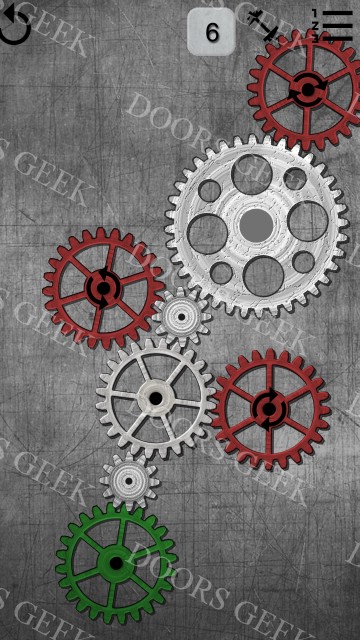 Gears Logic Puzzles Level 6 Solution ~ Doors Geek