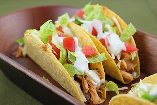 The Appraiser's Wife: Easy Chicken Ranch Tacos