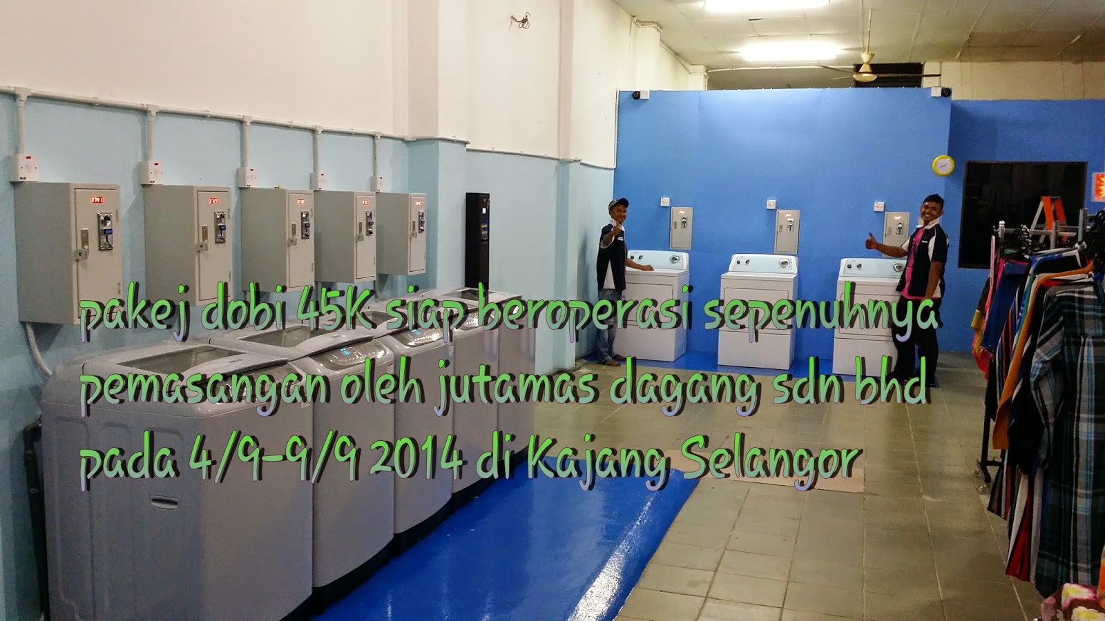 DOBI LAYAN DIRI: Pemasangan di Kajang, Selangor .Tahniah kepada En ...