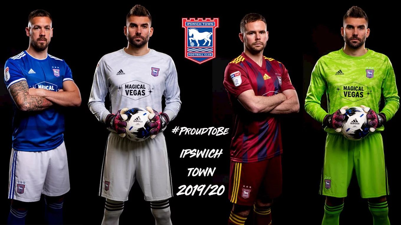 Ipswich 19-20 Home & Away Kits Revealed - Footy Headlines