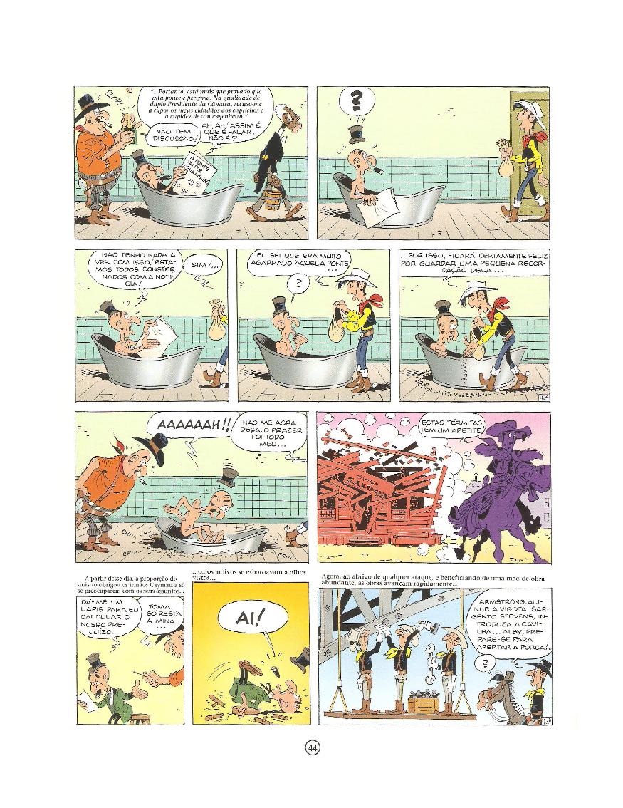 Lucky Luke - PT0063 - A Ponte Sobre o Mississipi (1994)_LEITURA DE ...