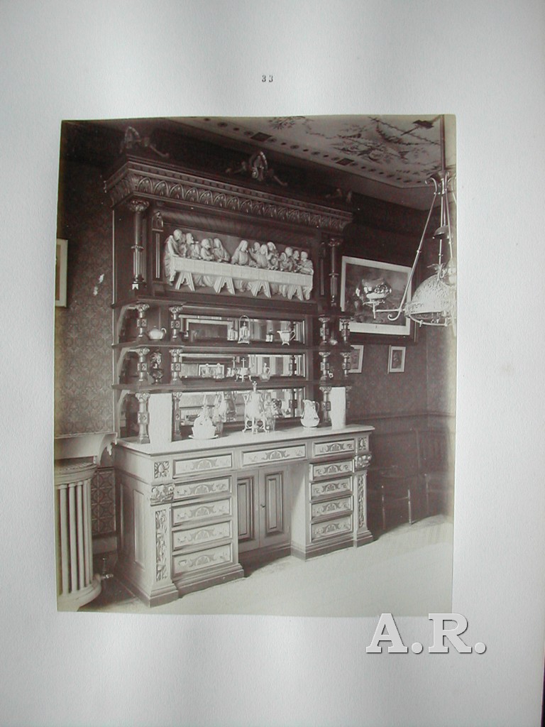 L'Architecture Americaine. American building interiors. 1880-83. New ...