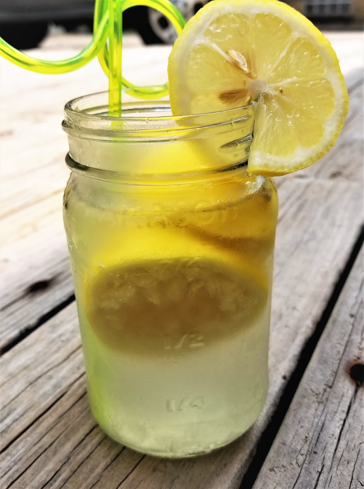 Homemade Lemon Shake Up