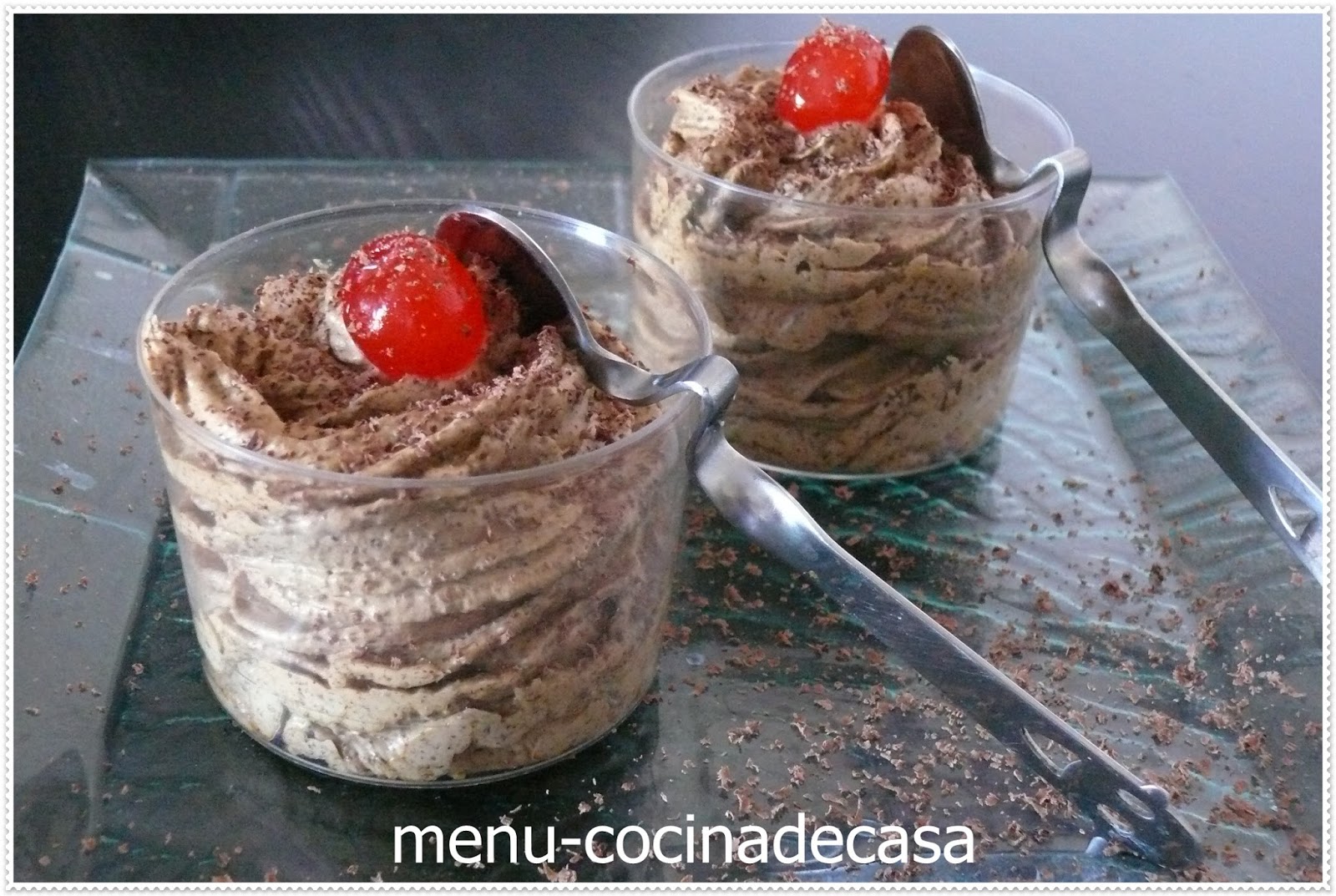 menu-cocinadecasa: MOUSSE DE MOKA