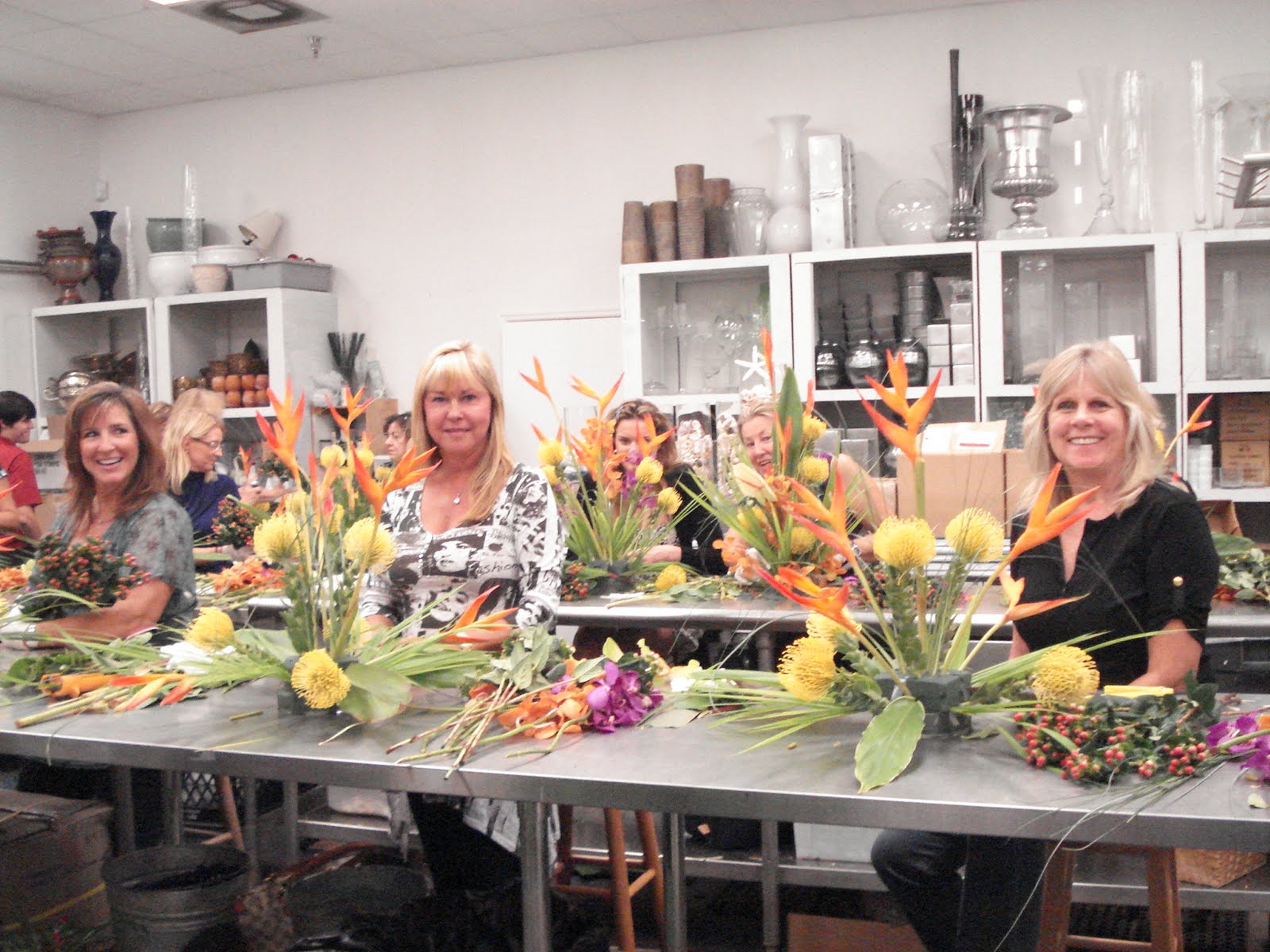 Boca by Design: Floral arranging class!