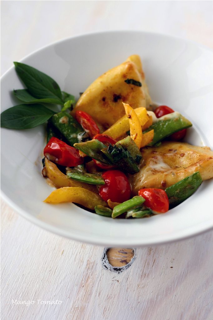 Mango & Tomato: Cooking with PastaPrima: Grilled Chicken Ravioli with ...