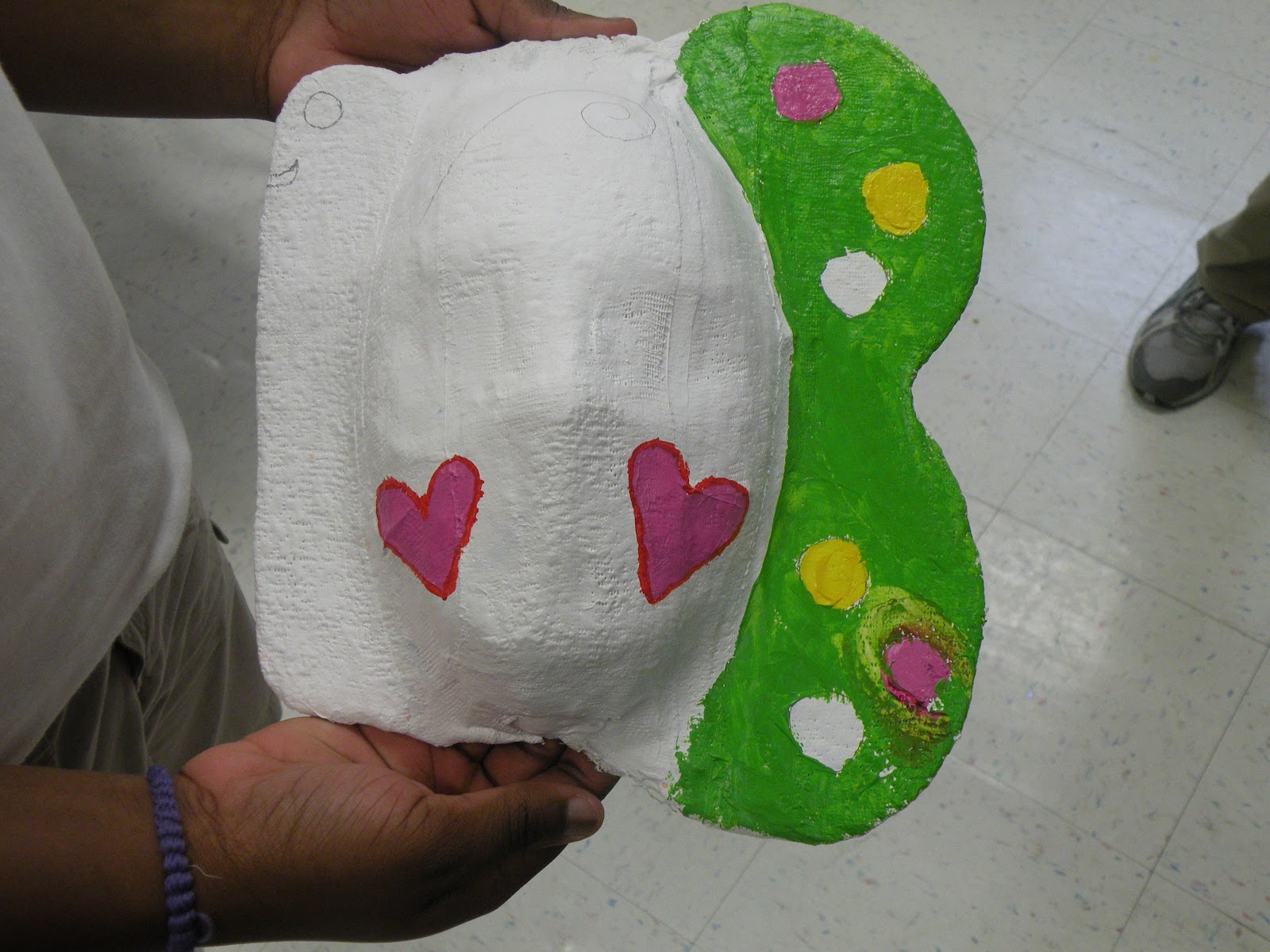 The New Adventures of Old Ms. B.: Plaster Gauze Masks