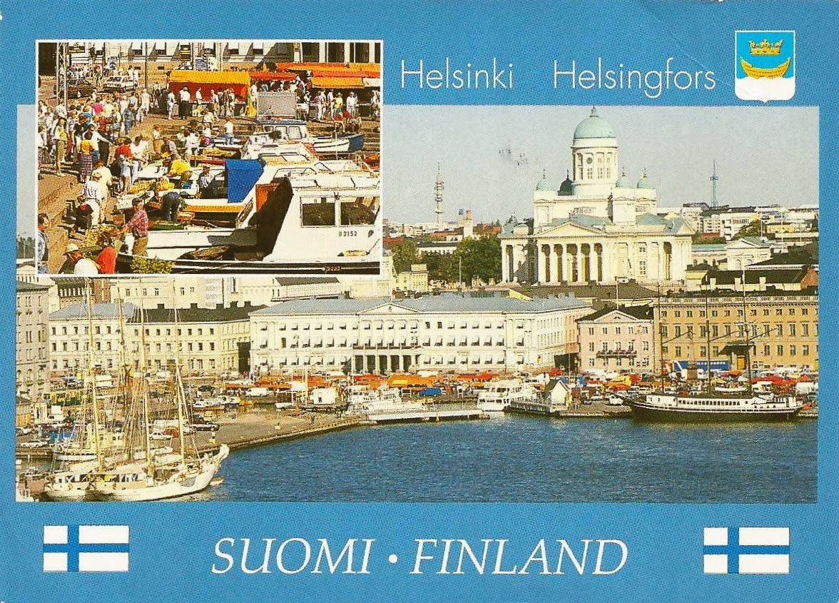 Postcards on My Wall: Helsinki, Finland