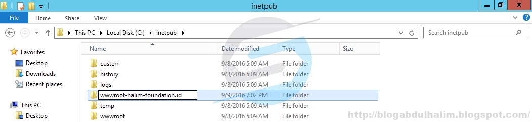 Konfigurasi IIS (Internet Information Service) di Windows Server 2012 ...