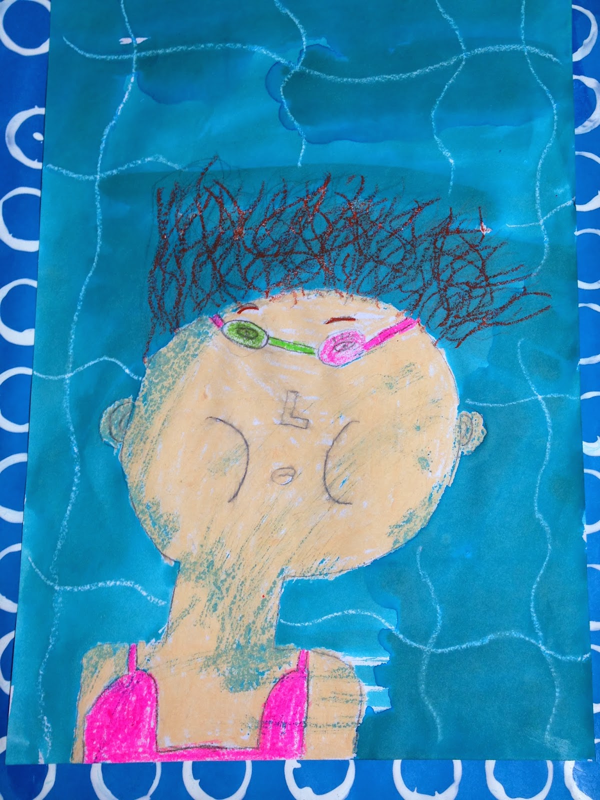 in the art room: Underwater Self-Portraits