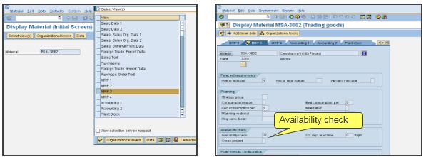 SAP Tutorials: Availability Check & Transfer of Requirements ...