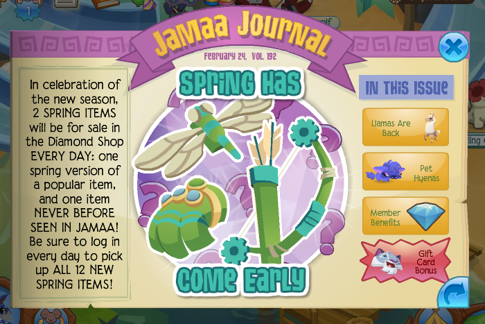 The Animal Jam Whip: Exclusive Spring Items: Spring Flower Braid ...
