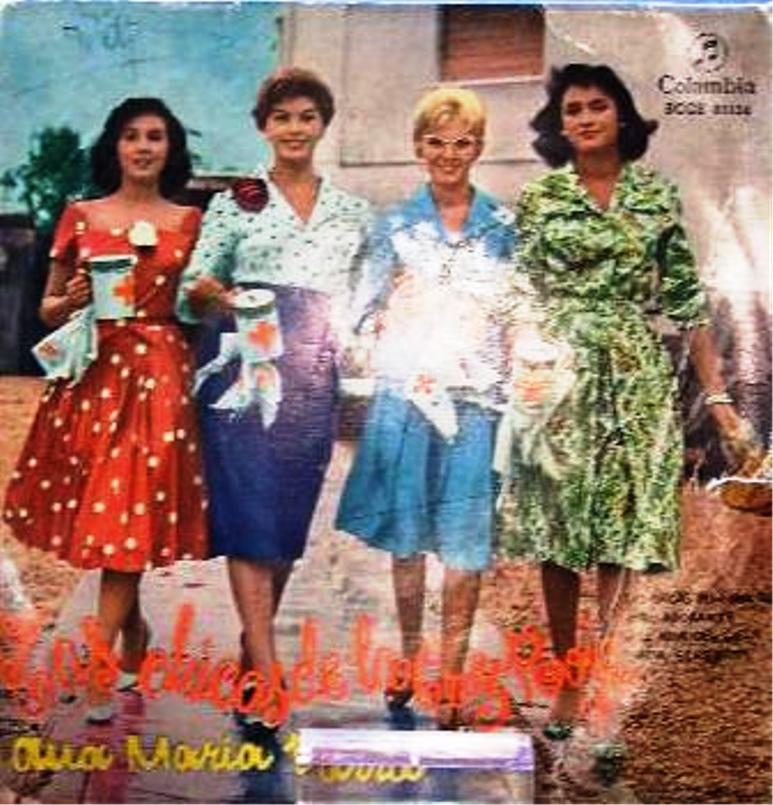 Cantantes y grupos en España de los años 50 a 70: Ana María Parra