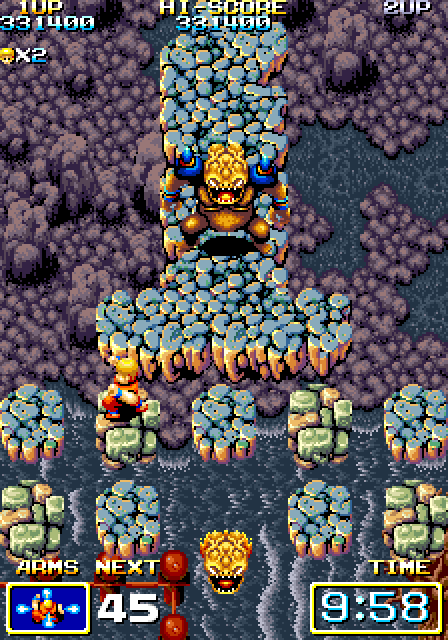 VGJUNK: EVIL STONE (ARCADE)