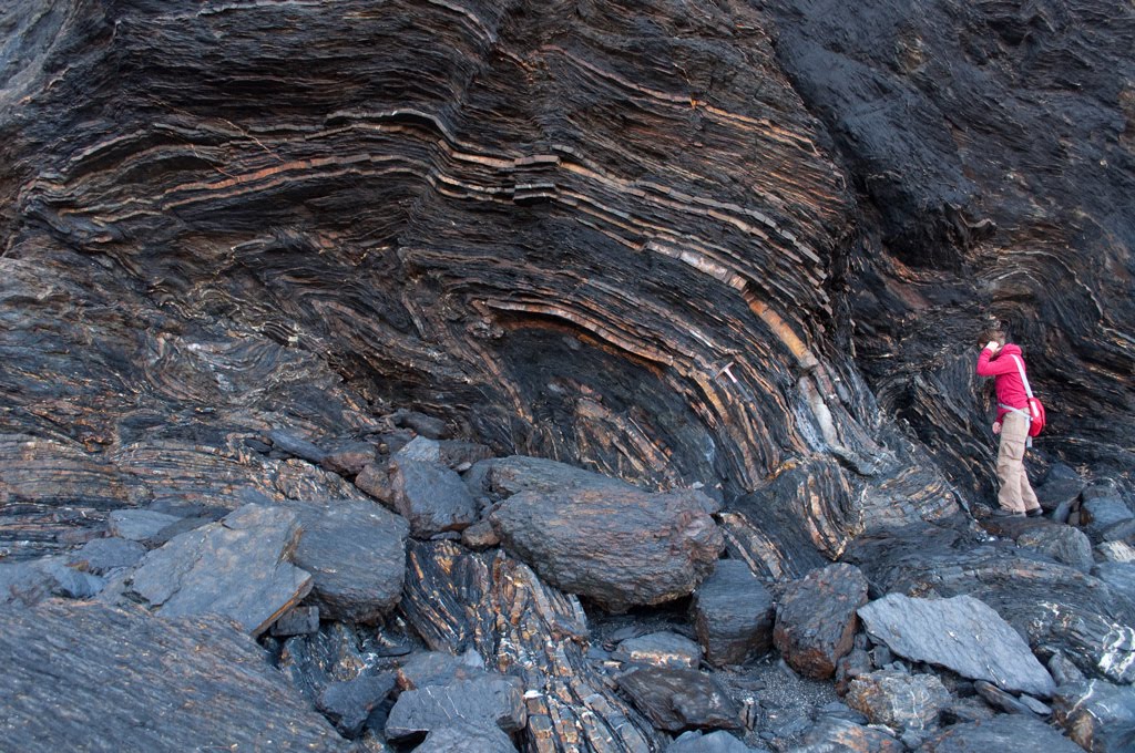 Structural Geology: Structural geology in Cabo Peñas (Asturias, Spain ...