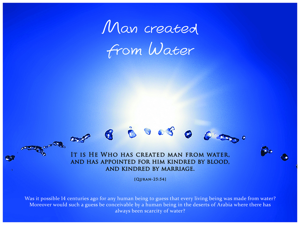 sunnidawah: Origin of the Life of Living Organisms from Water