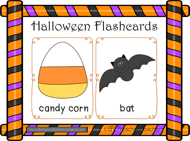 ESL/EFL Preschool Teachers: Halloween Unit Resources for Kindergarten ...