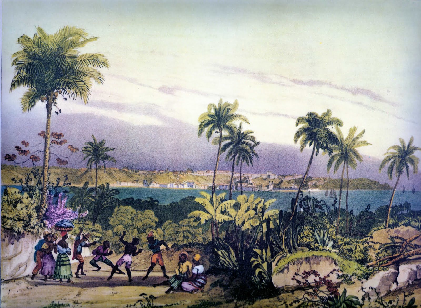 Pinturas Pitorescas: RUGENDAS, Johann Moritz. SAN-SALVADOR. Domínio ...