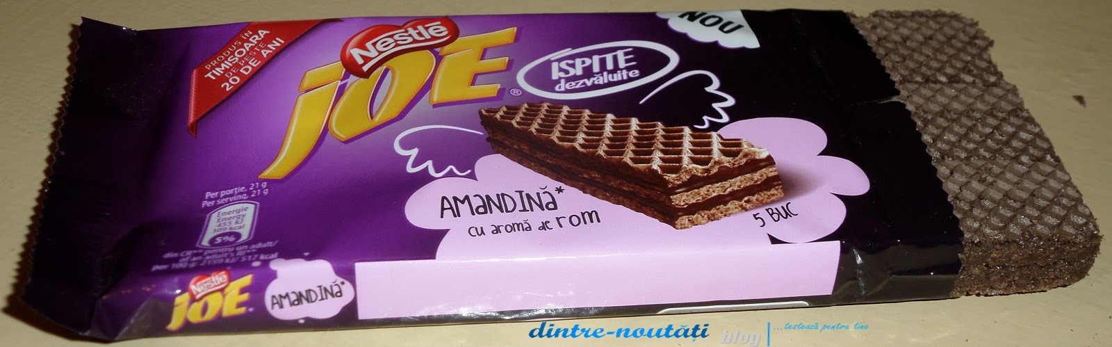 joE AMANDINĂ cu aromă de rom | D-Nblog. Păreri sincere despre produse ...