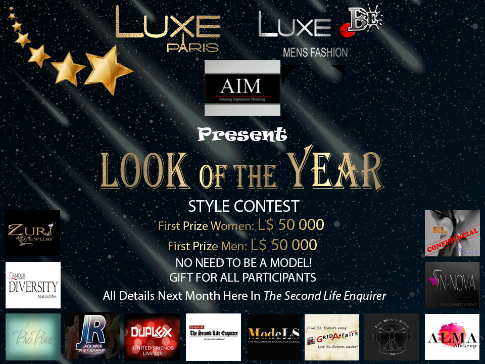 LUXE Paris, LUXE Dot Be & AIM Presents LOOK of the YEAR 2019 Style ...