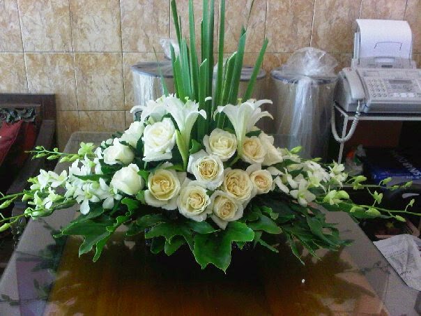 Bunga Meja Sederhana - TOKO BUNGA BANDUNG | Asykura Florist | 081319200789