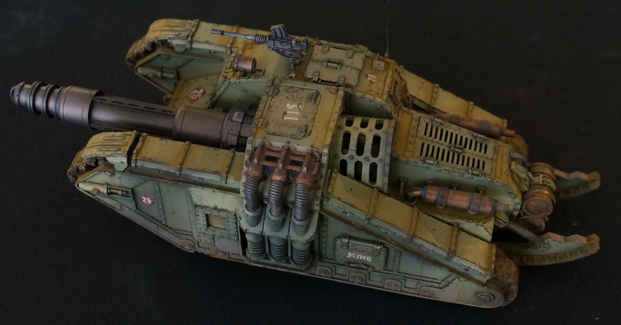 40k Hobby Blog: Upgrading Paint On Ancient Valdor Tank Hunter
