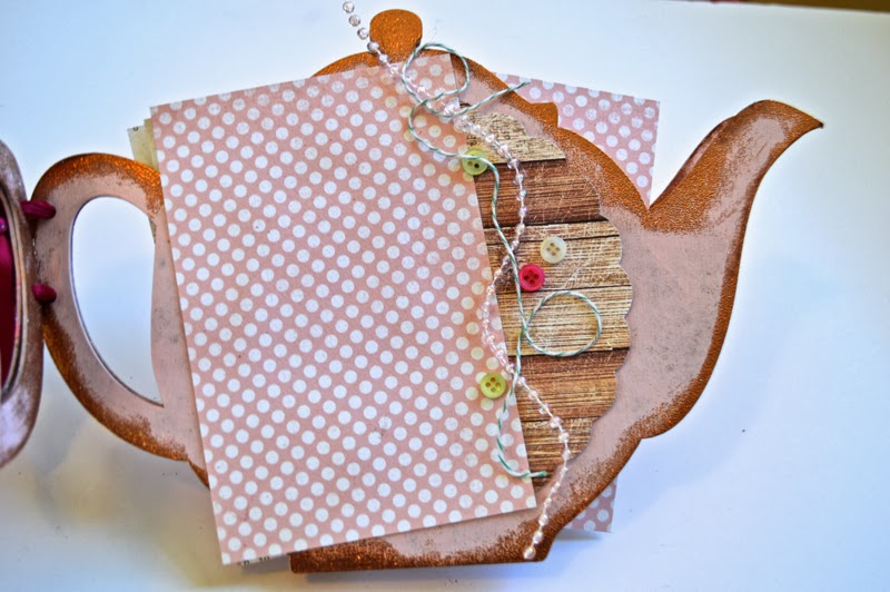 Much Ado About Nothing: TeaPot Mini Album Sew Lovely Tutorial!