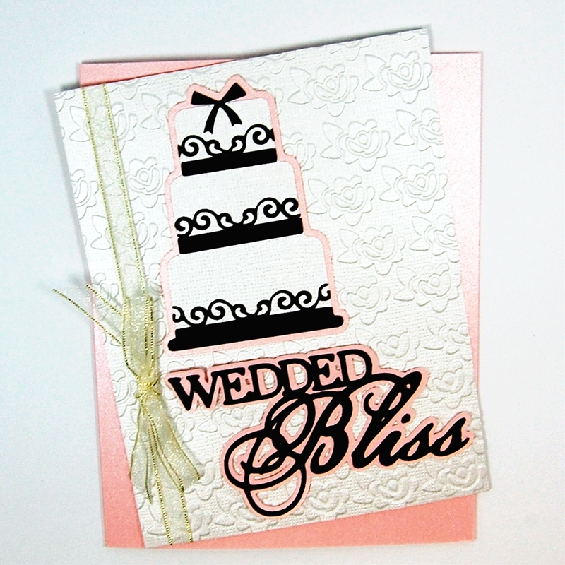 Capadia Designs: Wedded Bliss Card Makeover