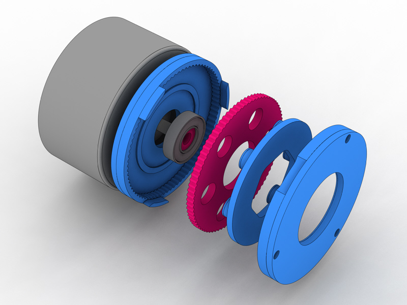 Utility Cycling Technology: Cycloidal drive