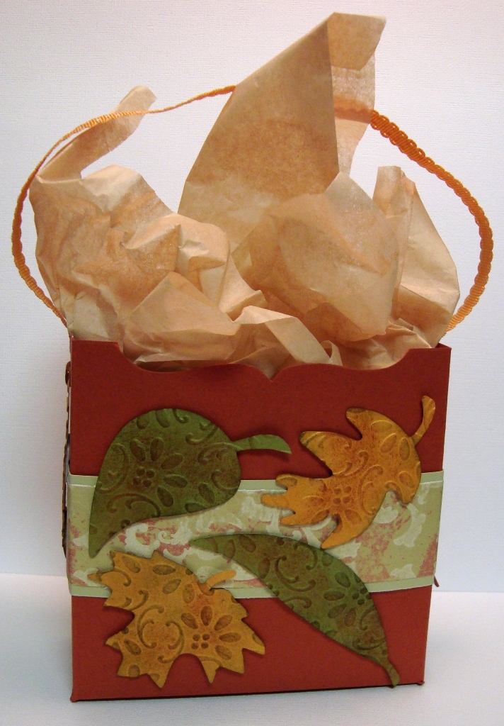 Stampin For Me: Fall Gift Bag