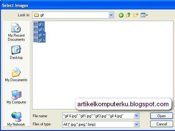 Red Cloud: Membuat Animasi Gif Menggunakan Software Gif Creator Gratis