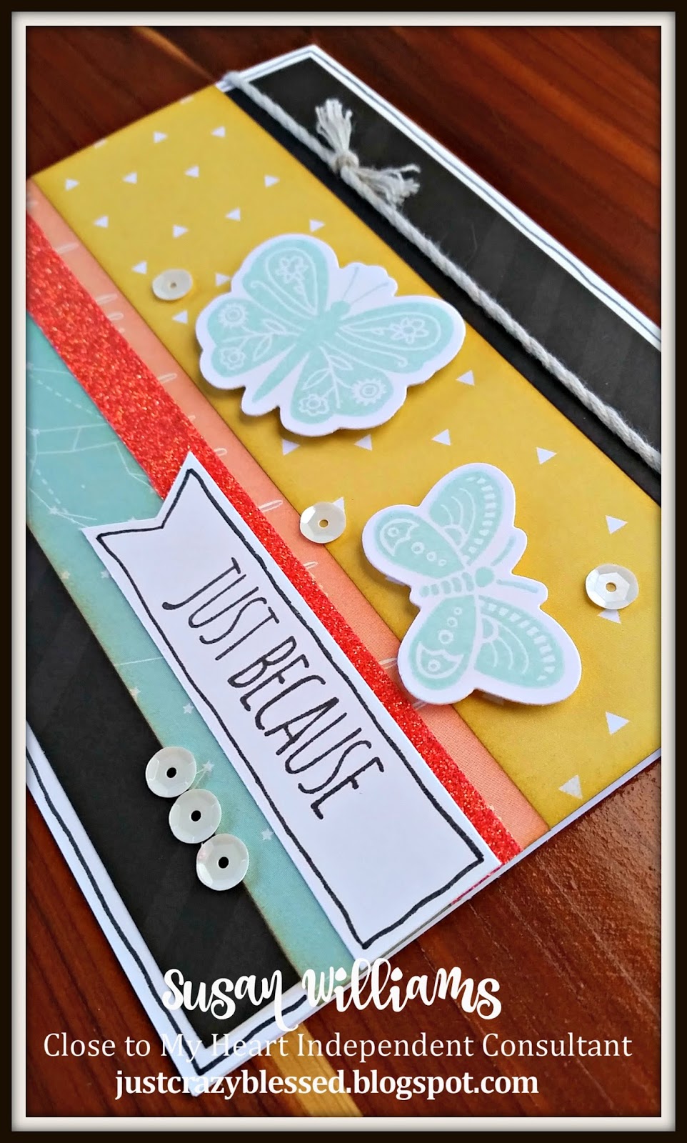 Just Crazy Blessed : Dreamin' Big Cardmaking Workshop with Cutting Files!