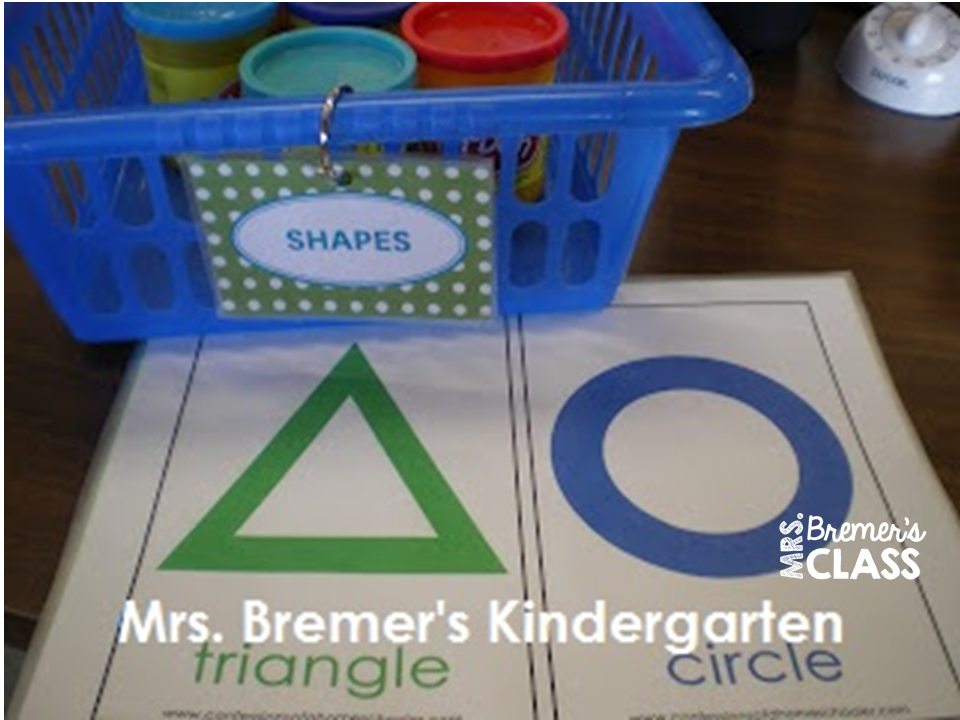 Math Center Activities for Kindergarten | Mrs. Bremer's Class