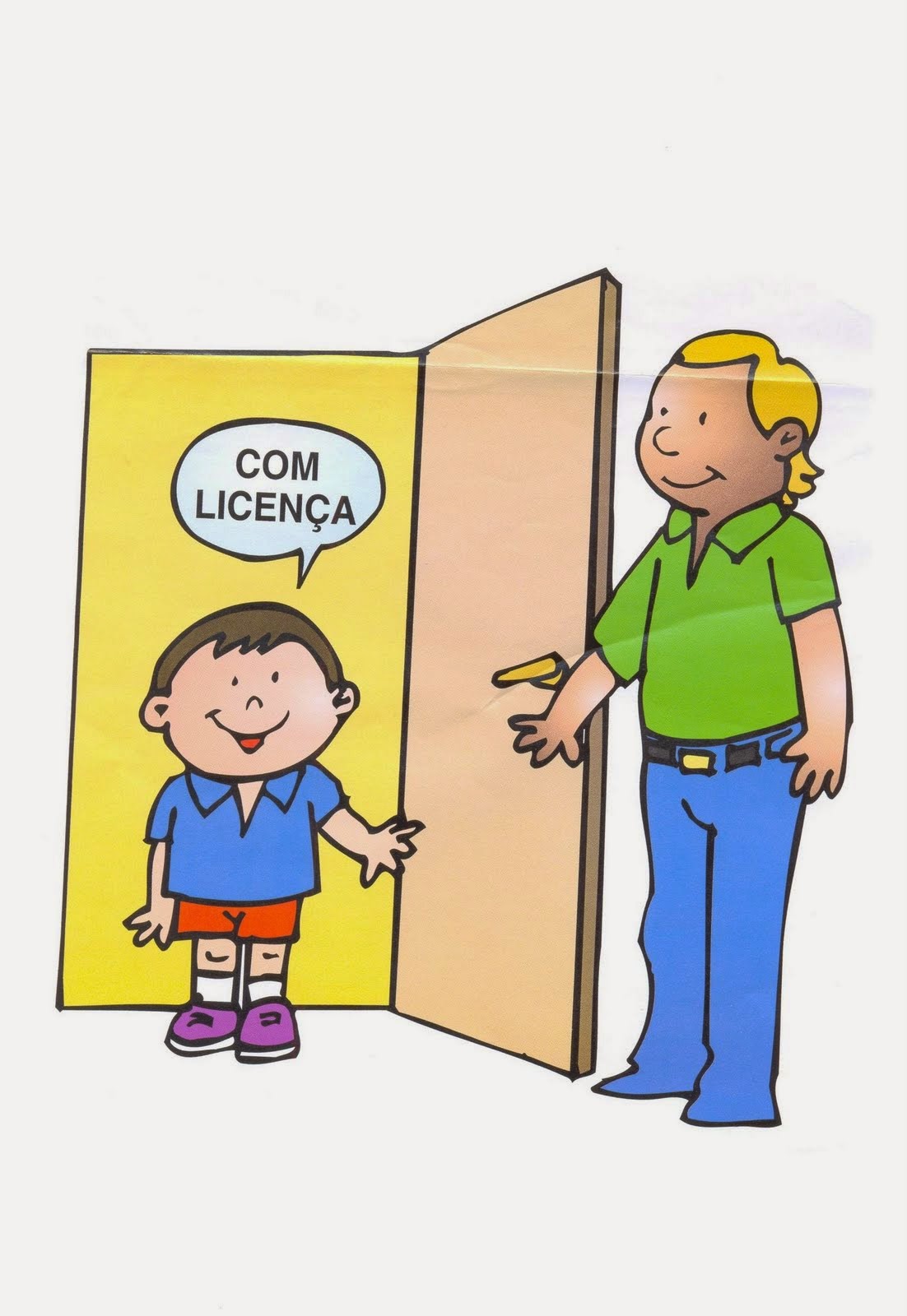 ESPAÇO EDUCAR: Plaquinhas cartazes coloridos de boas maneiras e ...