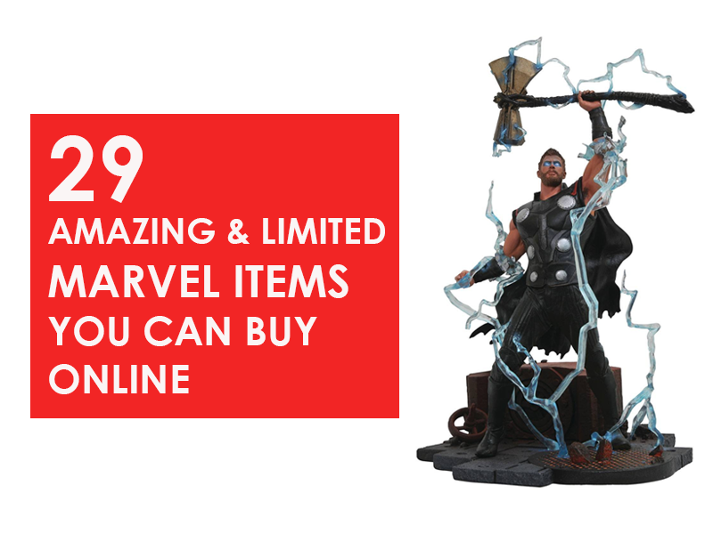 29 Amazing And Limited Marvel Items You Can Buy Online - Otaku Fantasy ...