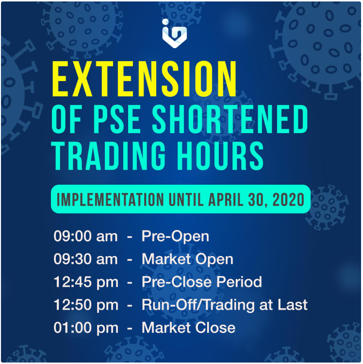 PSE Monitoring.: Extension of PSE Shortened Trading Hours