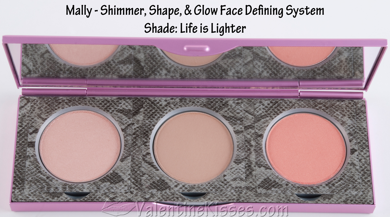 Valentine Kisses: Mally Shimmer, Shape, & Glow Face Defining System in ...