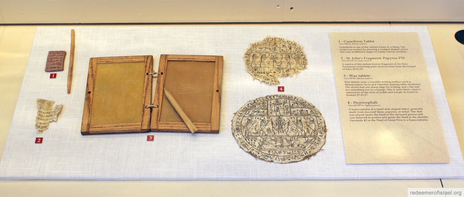 Redeemer of Israel: Sacred Replicas Exhibit