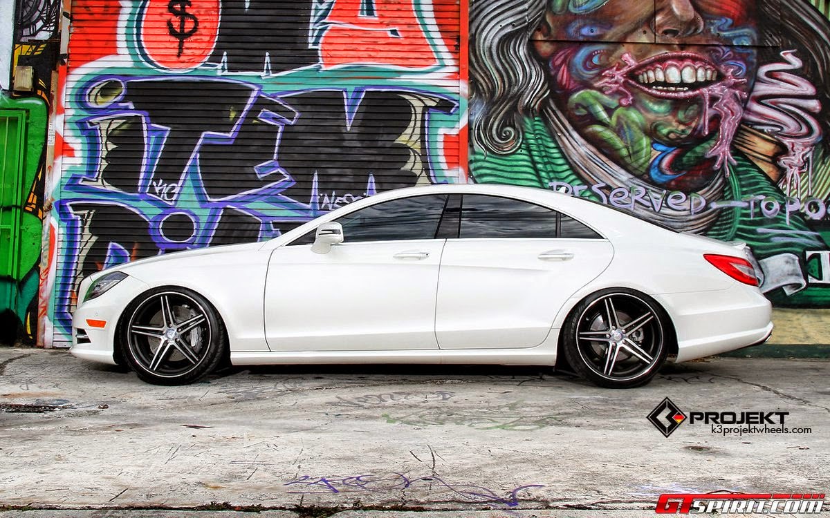 Mercedes-Benz CLS550 on K3 Projekt Wheels | BENZTUNING