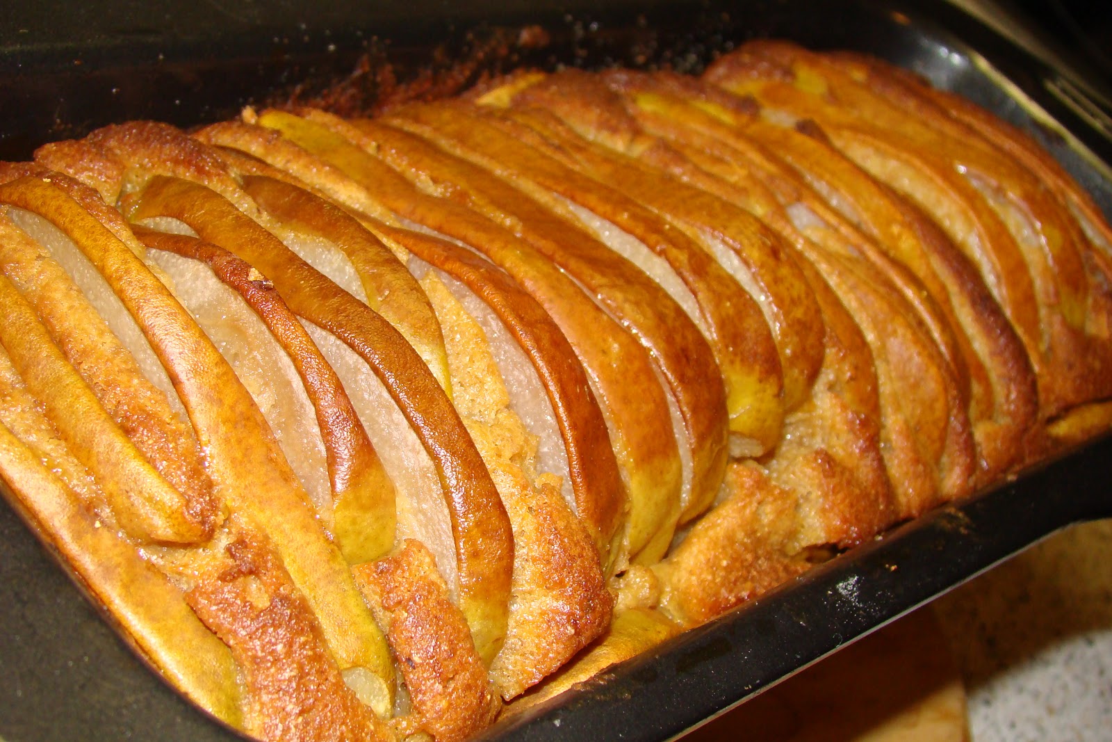 Bitītes blogs: Biezpiena kēkss ar bumbieriem