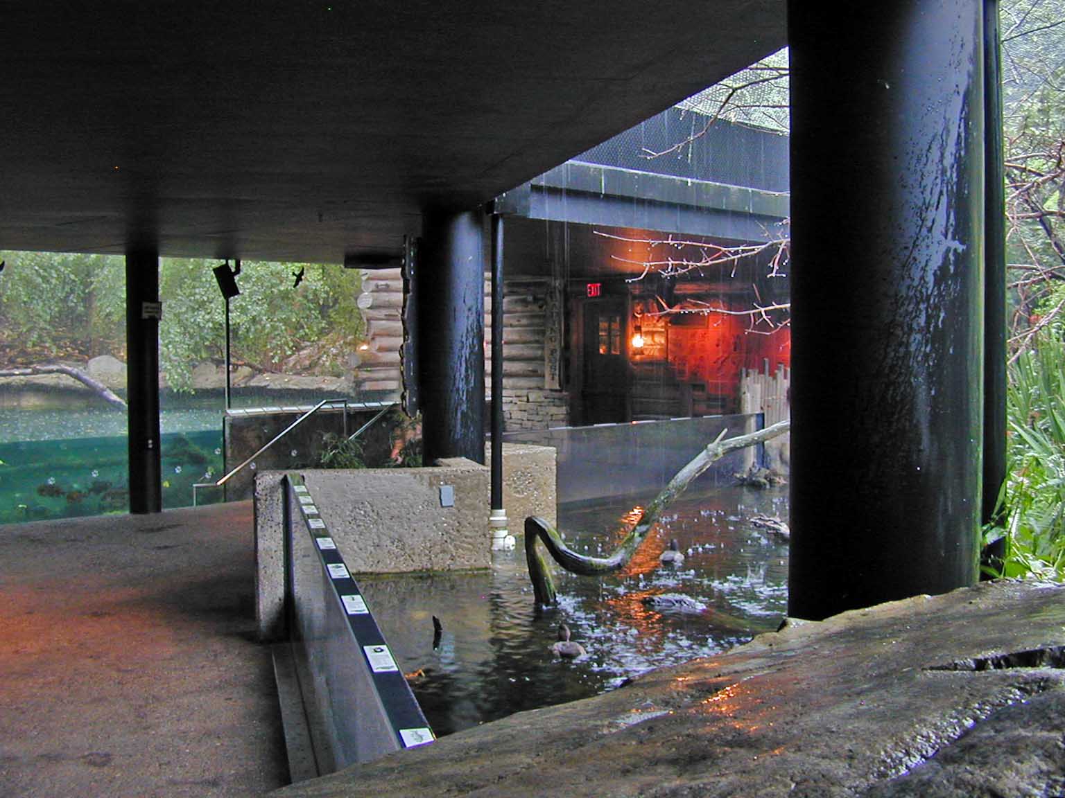 Zoo and Aquarium Design: Outdoor aquarium tanks