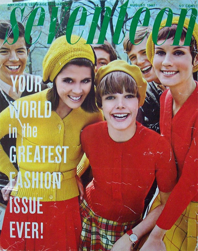 The First Teen Magazine: 20 Wonderful Seventeen Covers From the 1960s ...