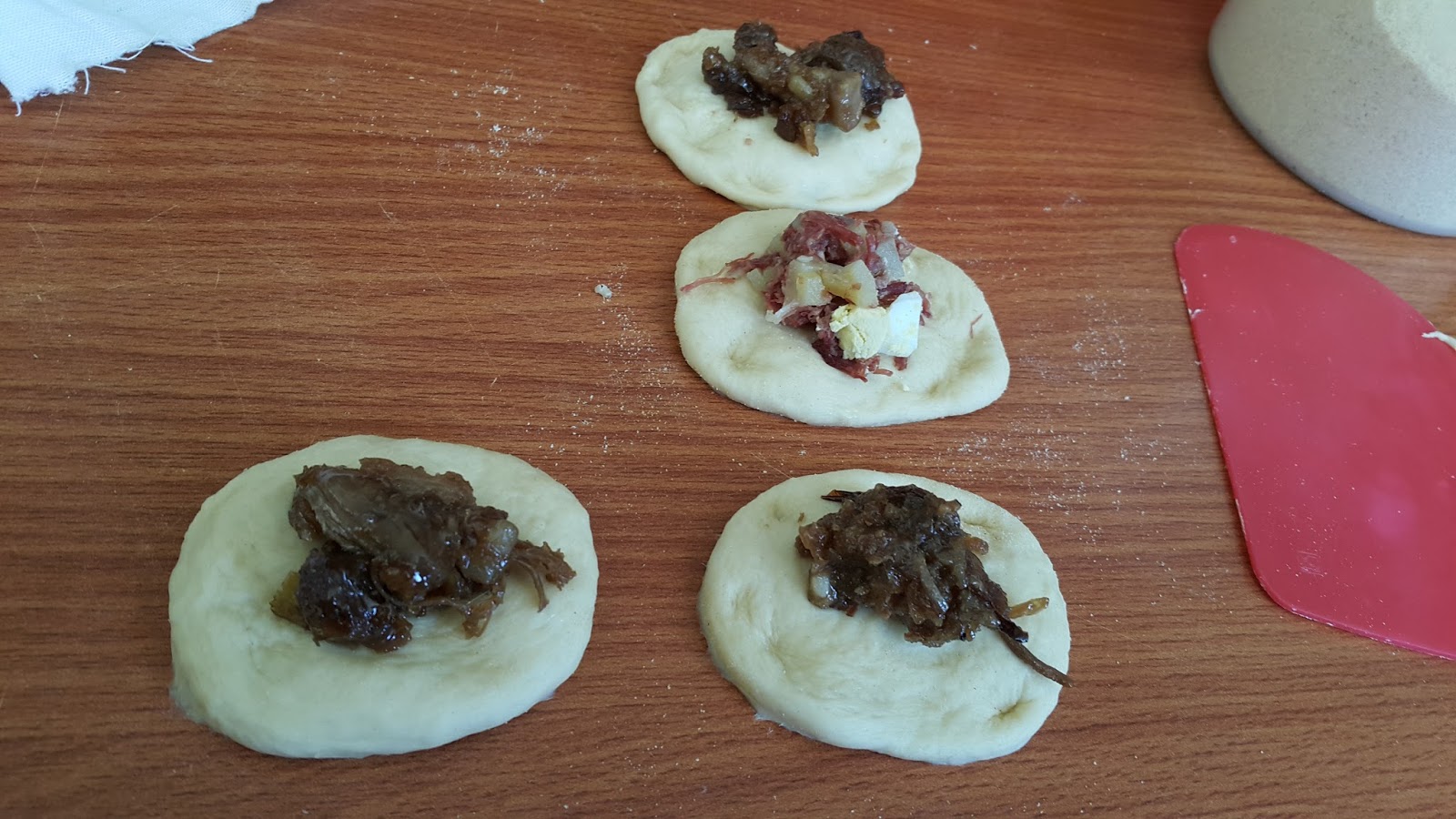 How to Bake Pandesal with Corned Beef and Asado