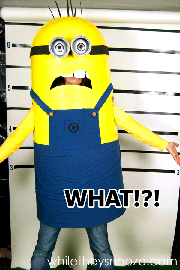 While They Snooze: How to Make a Minion Costume
