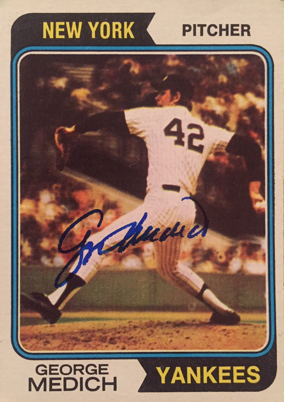 The Lost Collector: TTM Success: George "Doc" Medich