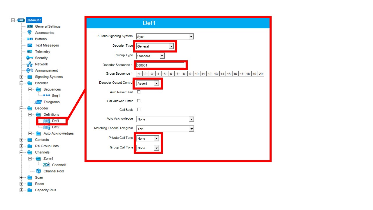 Repeater remote control from a radio - DJ0WH