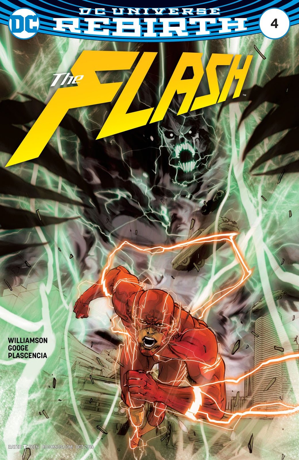 EL COMETA DE KEYSTONE CITY: The Flash: Rebirth #1 a 8 "El Rayo Golpea ...