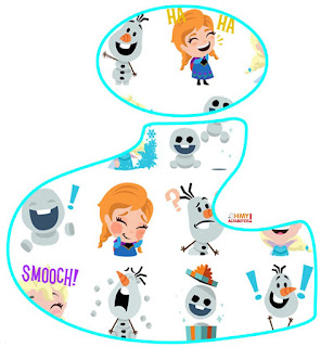 Alfabeto de Frozen Bebés. - Oh my Alfabetos!