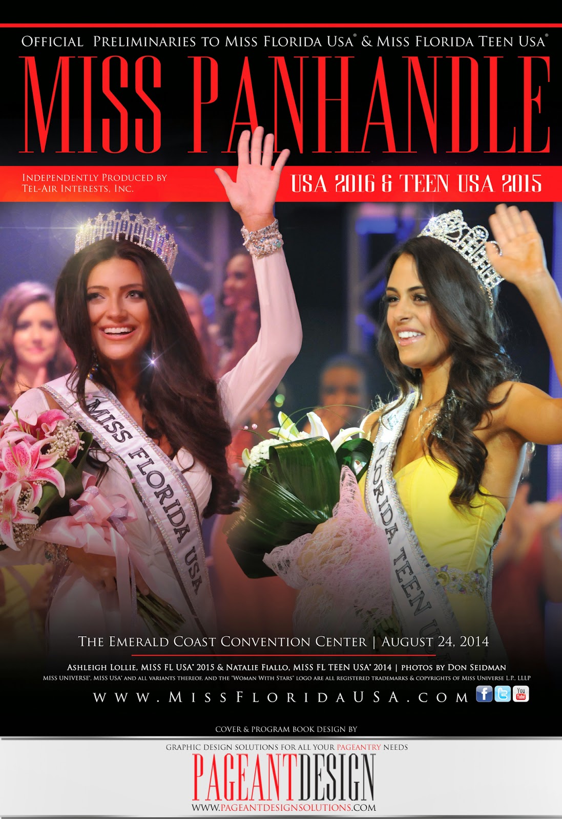 PAGEANT DESIGN | blog: Check Out Some Of Our Latest Pageant Ad Design Work!